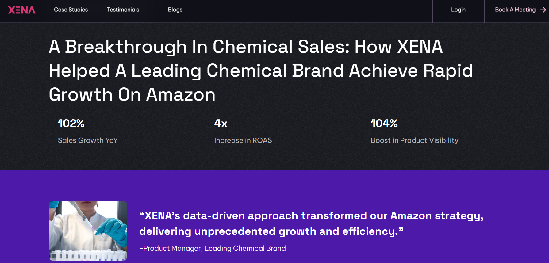 XENA Intelligence | Smarter Amazon Growth