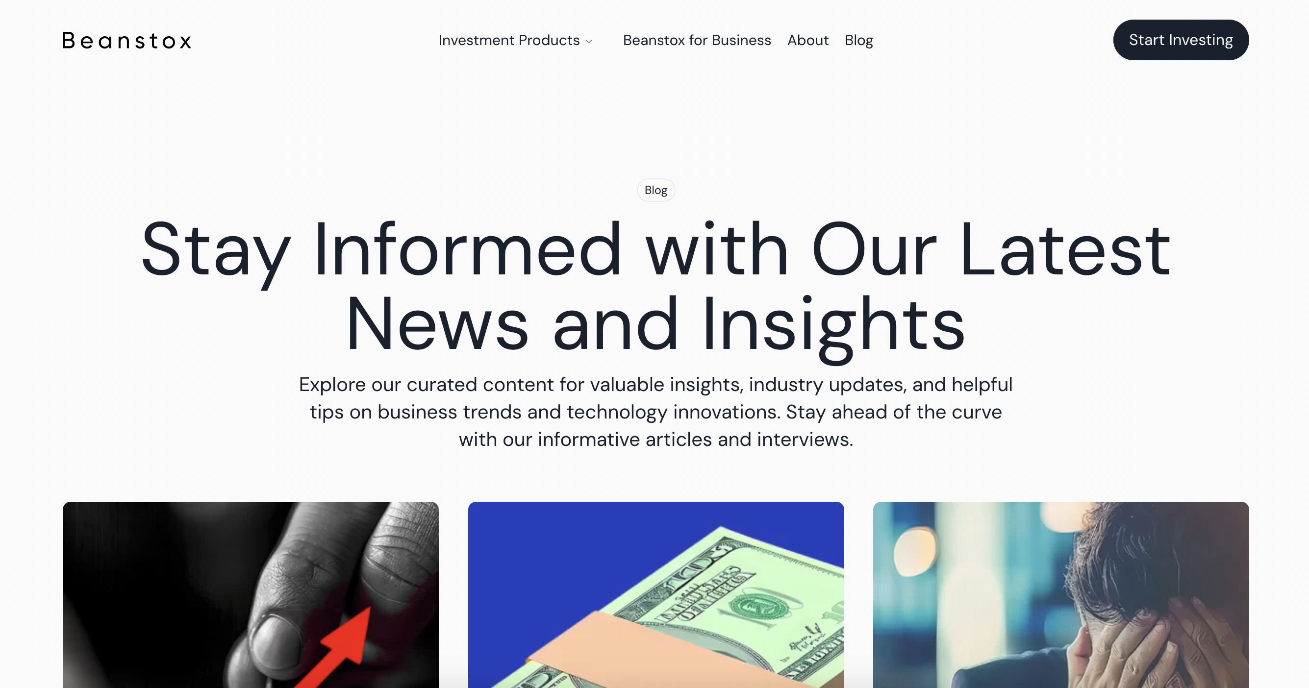 Build Your Wealth with Beanstox | Learn