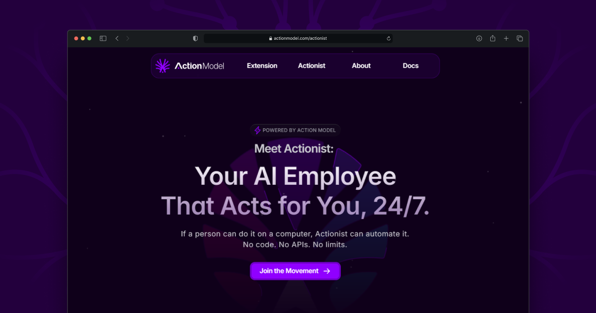 Actionist | AI Employees That Work 24/7