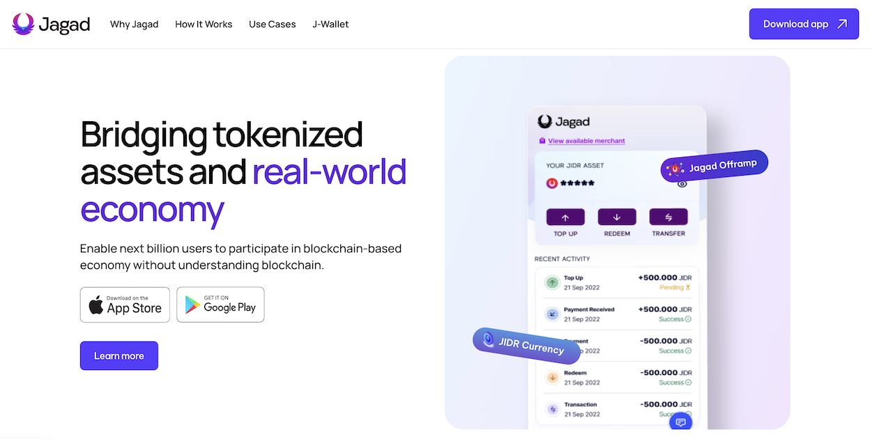 Jagad | J-Wallet | Tokenized Payment and Settlement