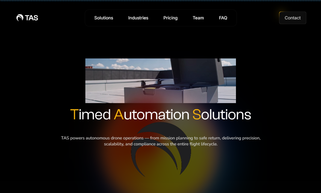 TAS – Drone Automation Enterprise Platform | Drone -in-a-box-Solution