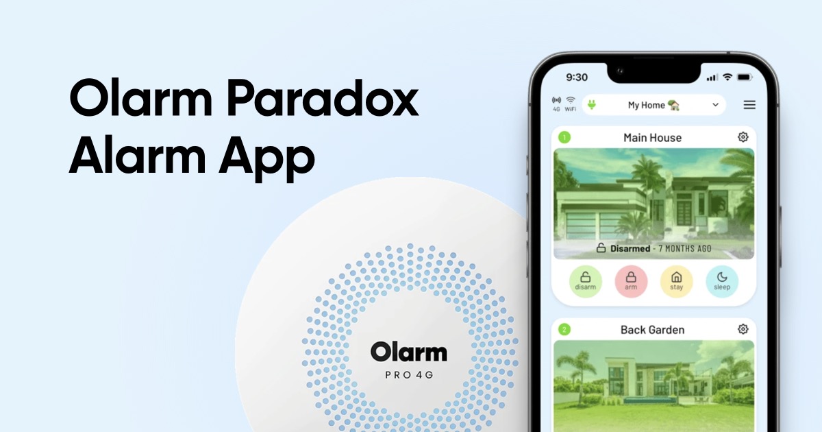 Olarm for Paradox