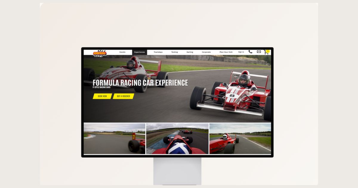 Knockhill UX Design Case Study