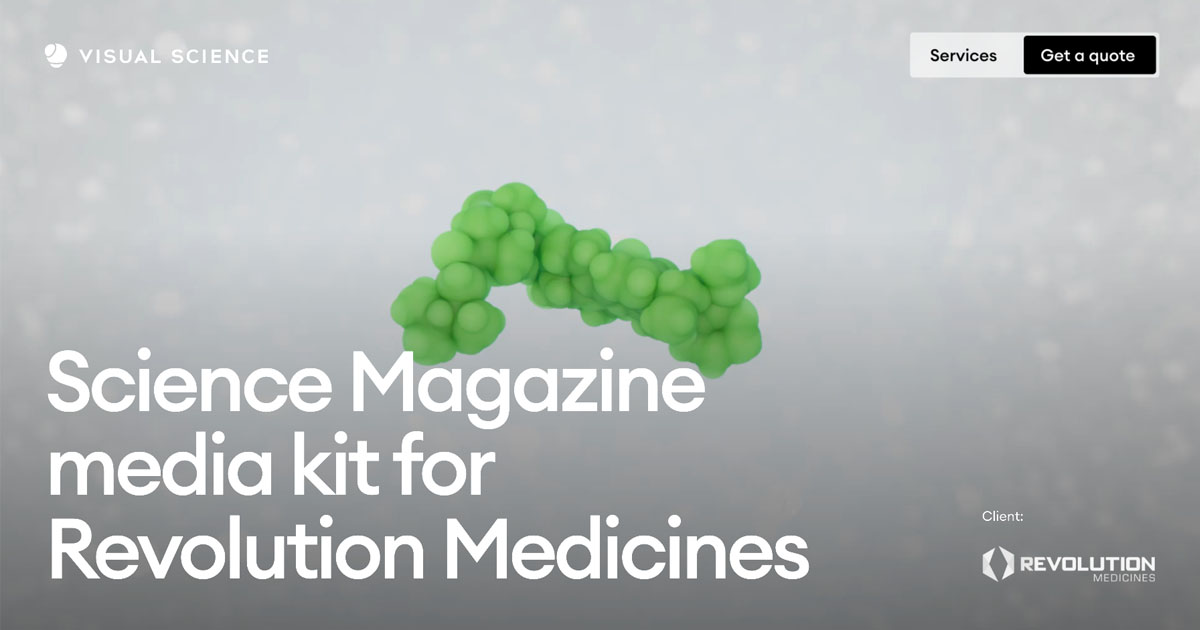 Animation KRAS Pathway & Tri-Complex Case Study | Visual Science