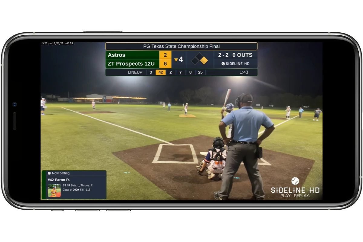 sidelineHD baseball