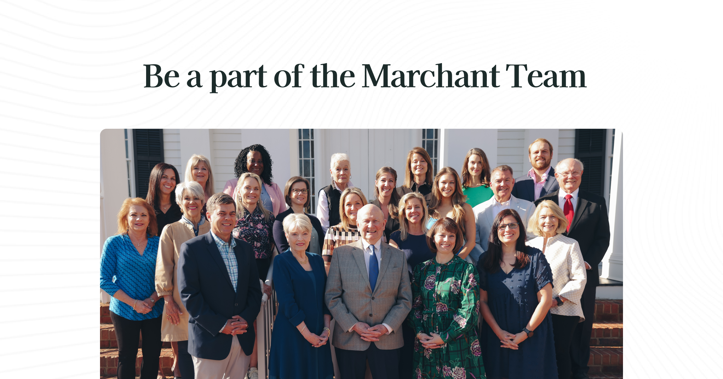 Join the Marchant team