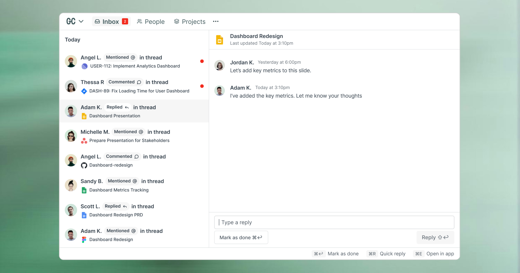 General Collaboration Product Design case study