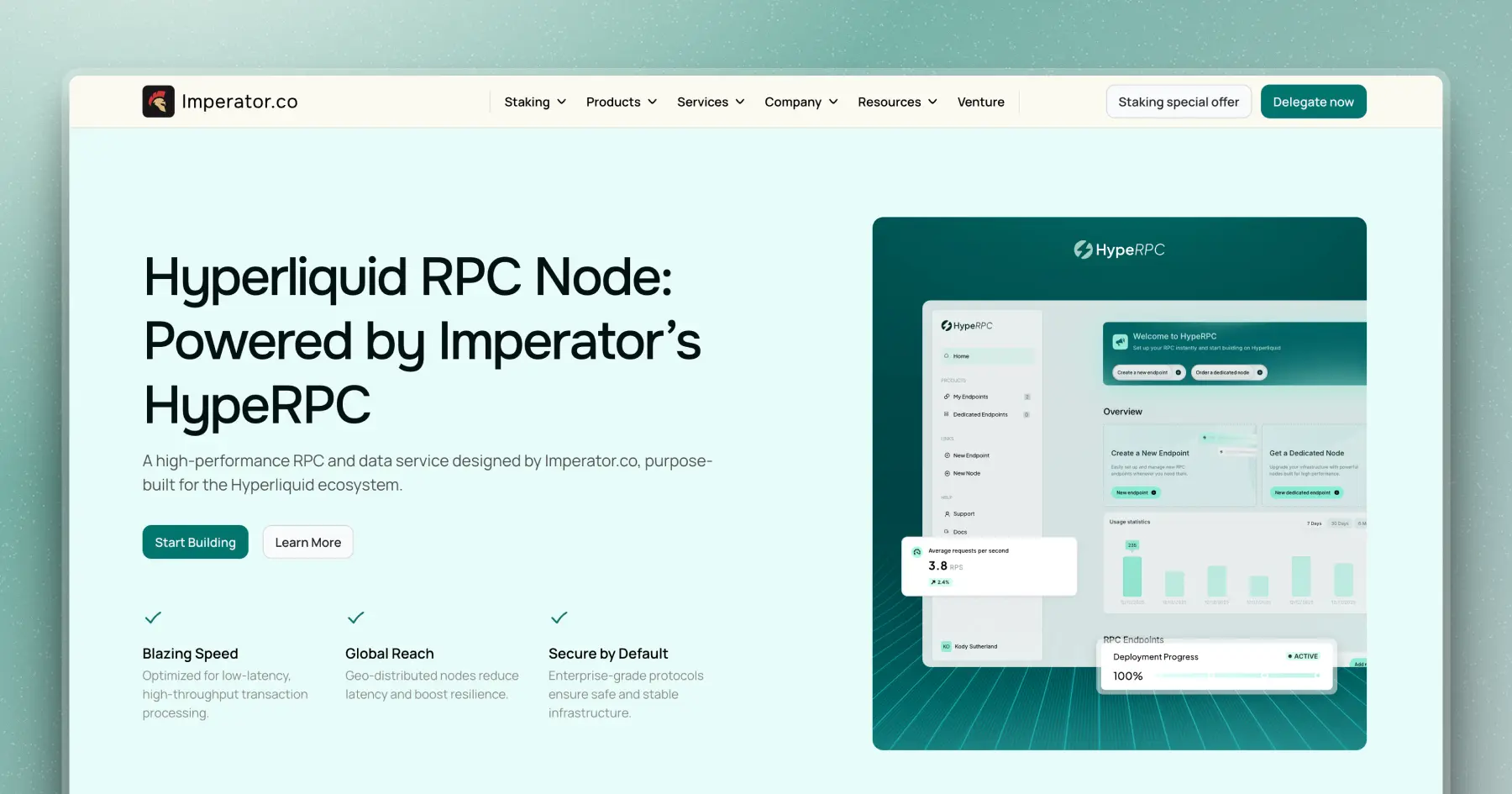 Hyperliquid RPC Nodes – Fast, Secure Nodes by Imperator