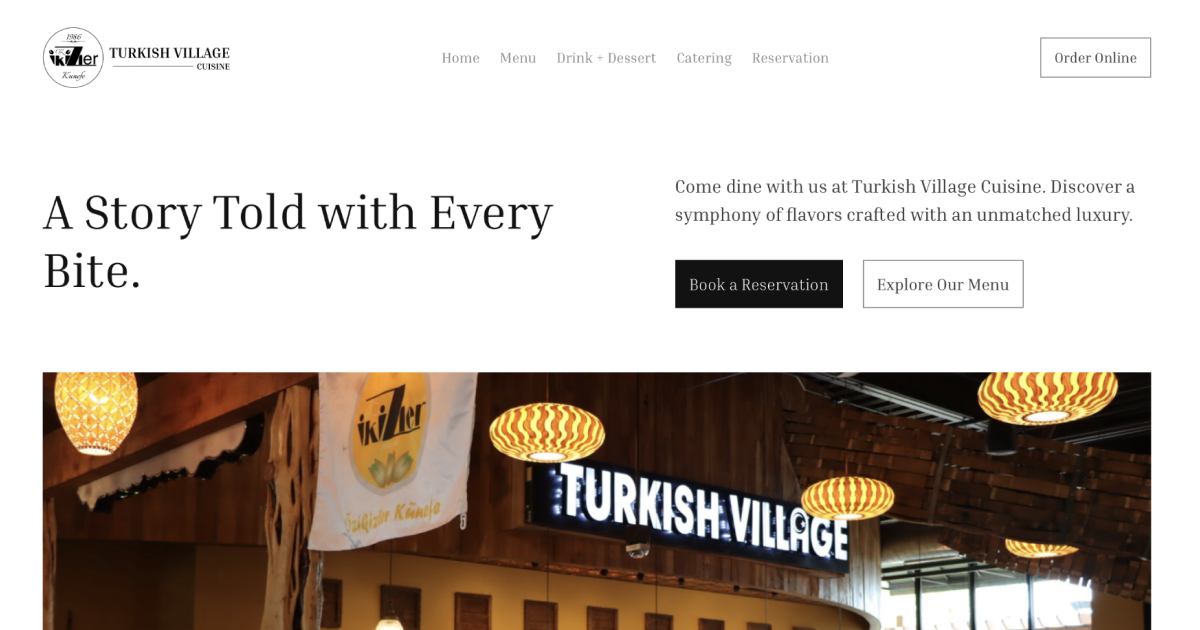 Turkish Village Cuisine