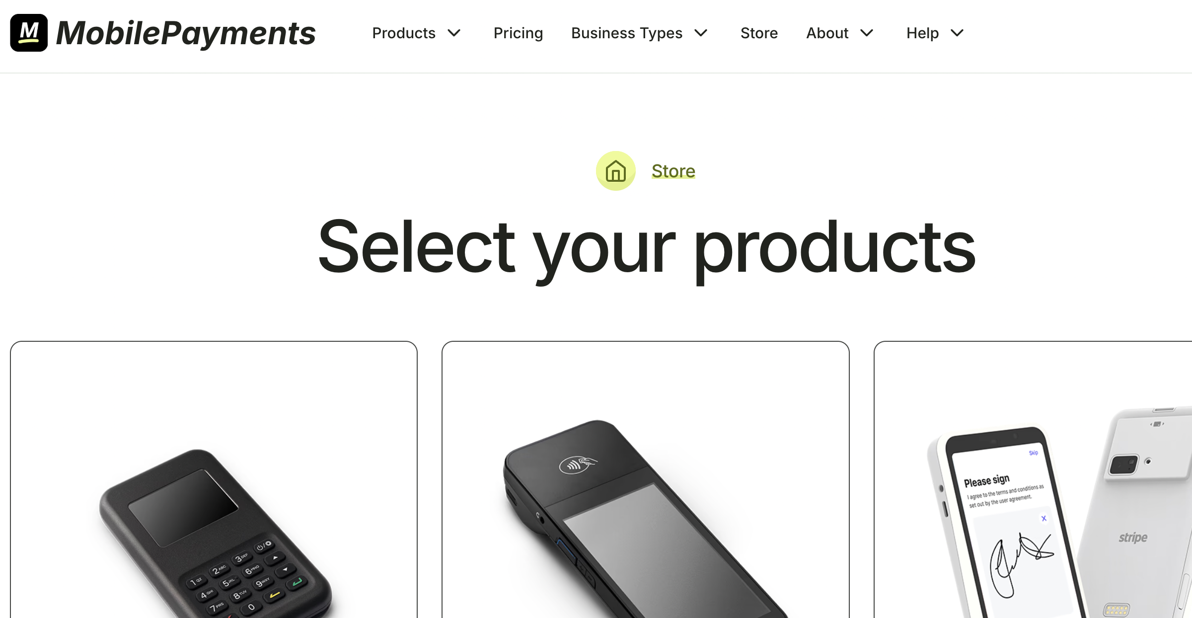 Store - Mobile Payments