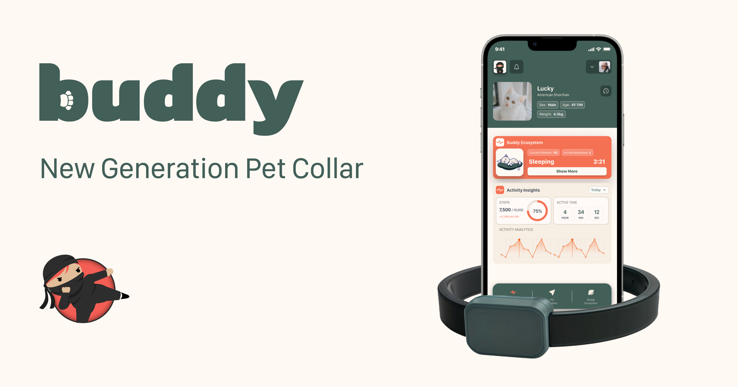 About Us | Buddy Smart Pet Collar - Veterinary-Led AI Health Monitoring