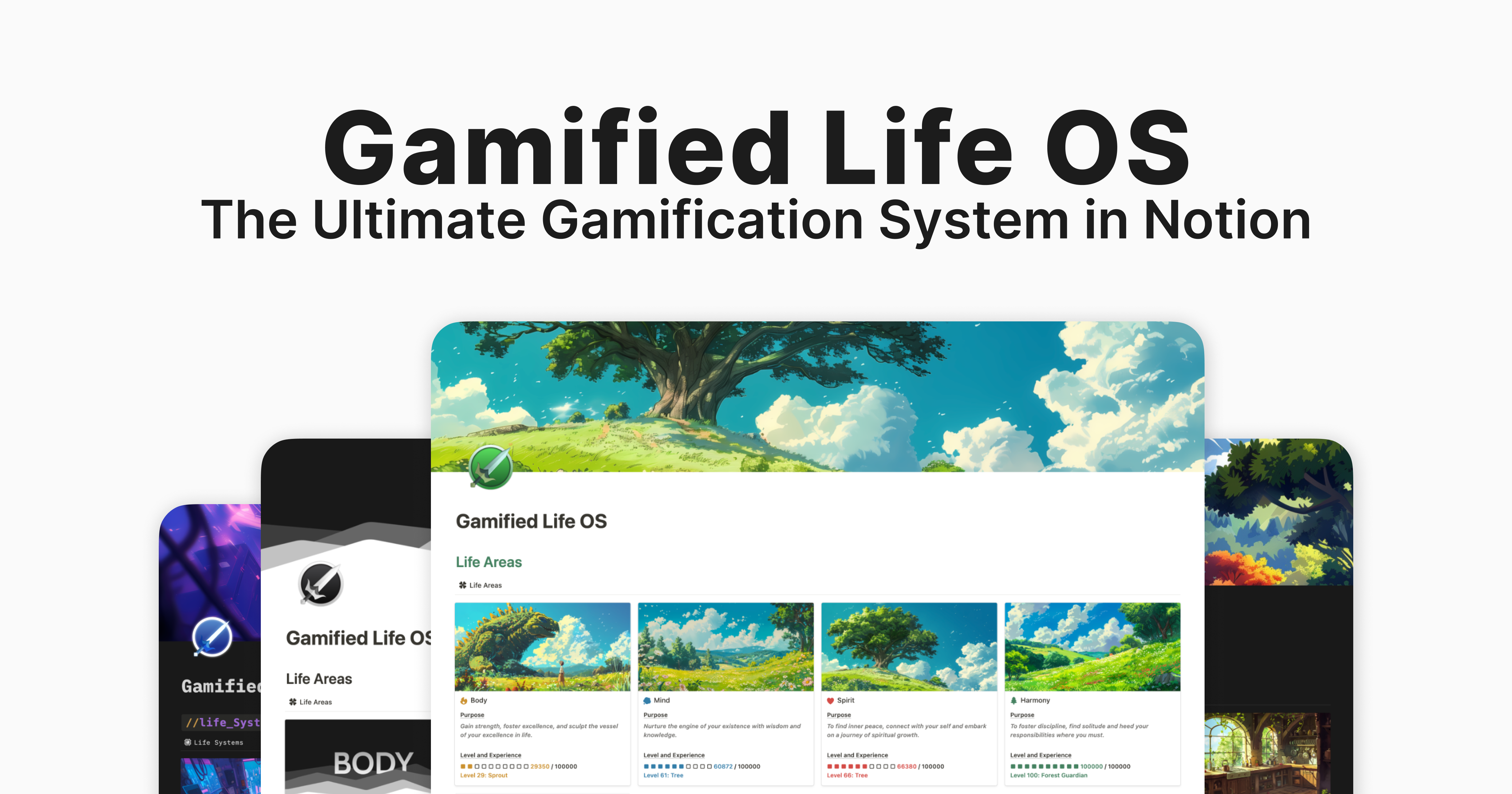Gamified Life OS | Gamify Your Life In Notion