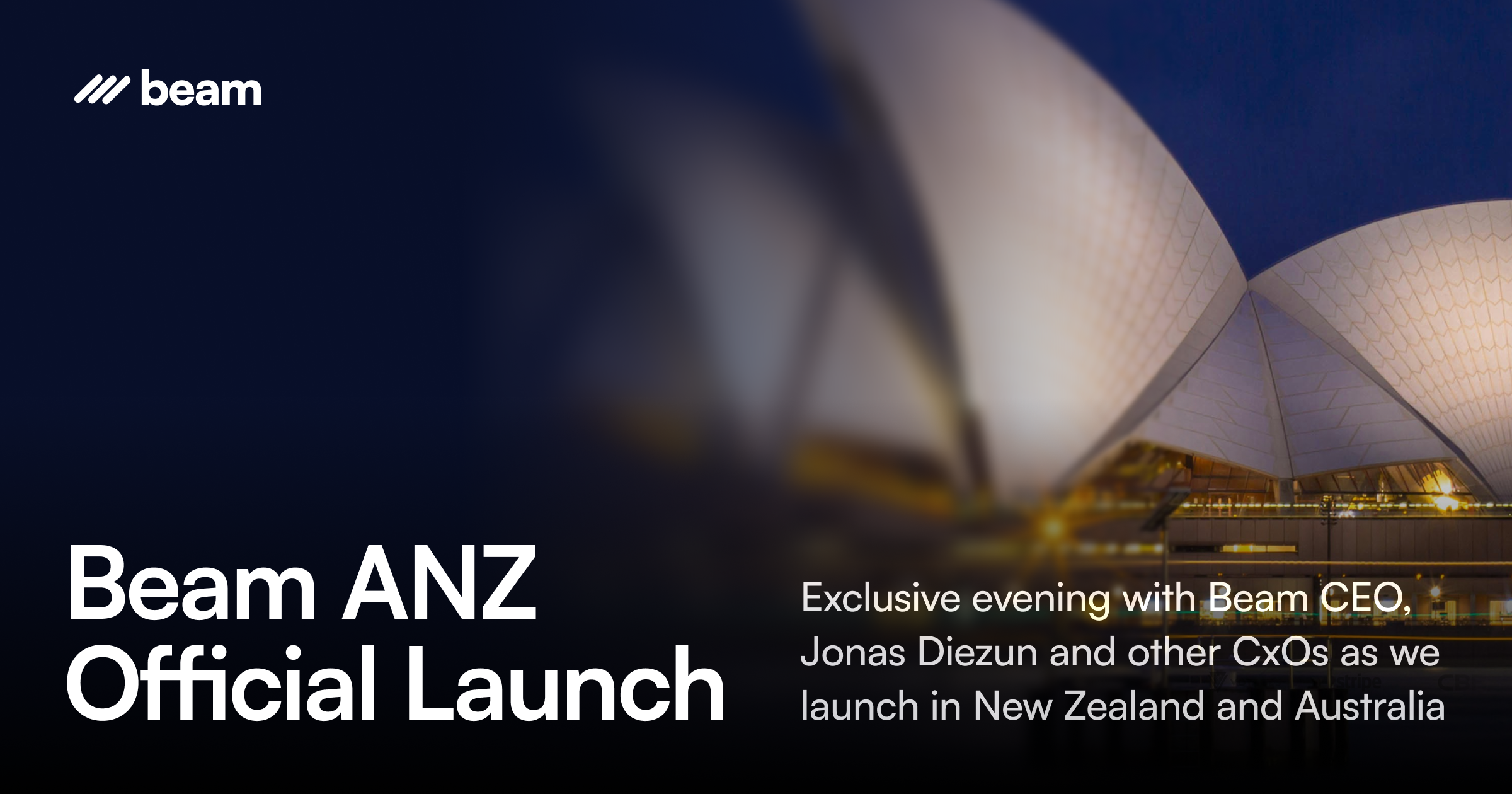Beam ANZ Official Launch: The New Era of AI-Driven Growth