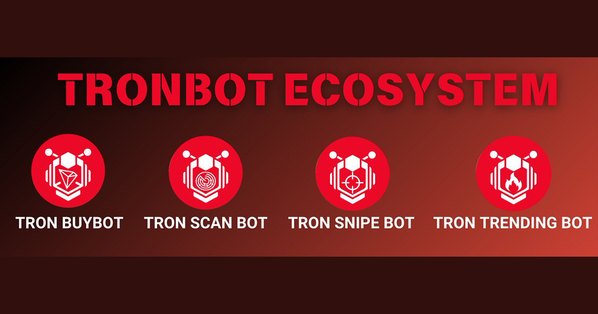Tron Snipe bot - Leading TRC-20 with the strongest bot system