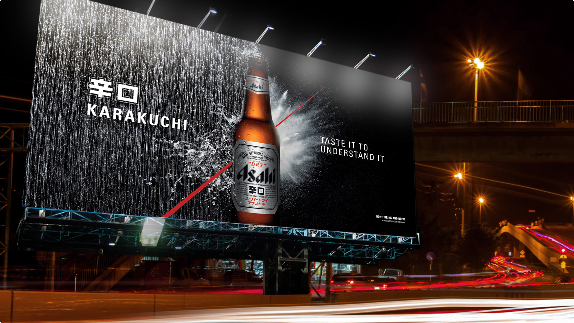 Asahi Super Dry: Karakuchi Global Campaign