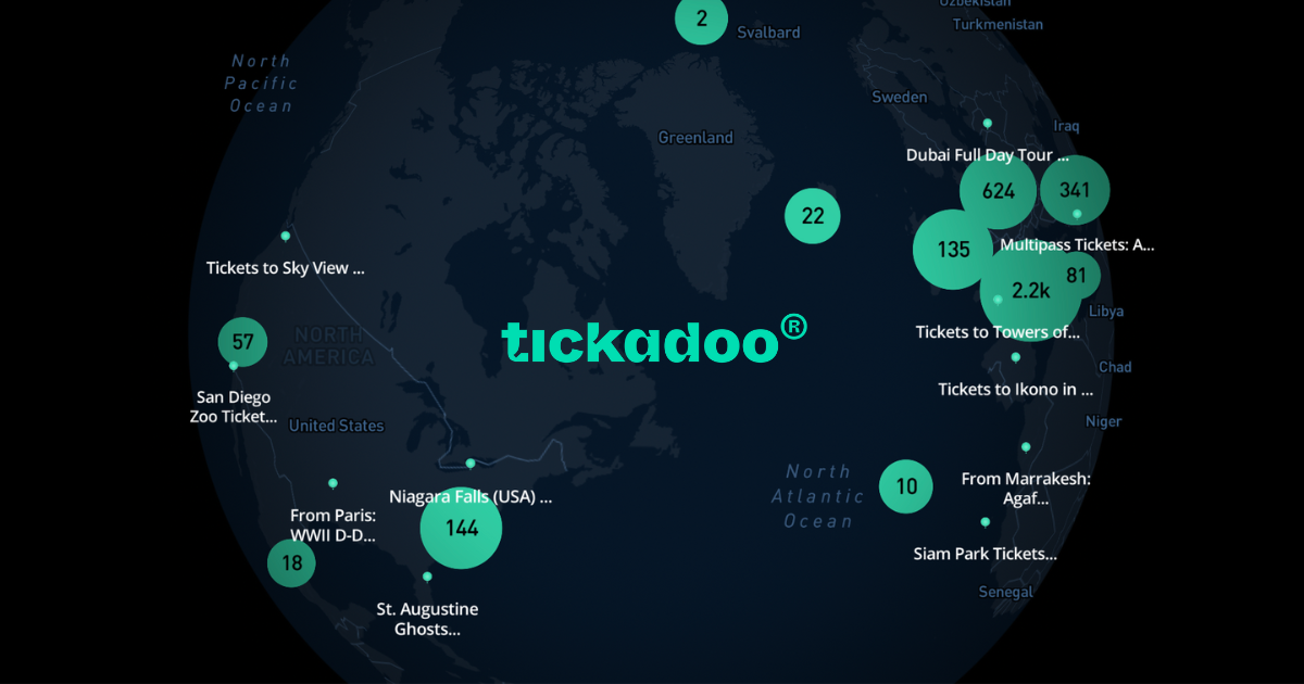 해야 할 일 tickadoo 세계 지도