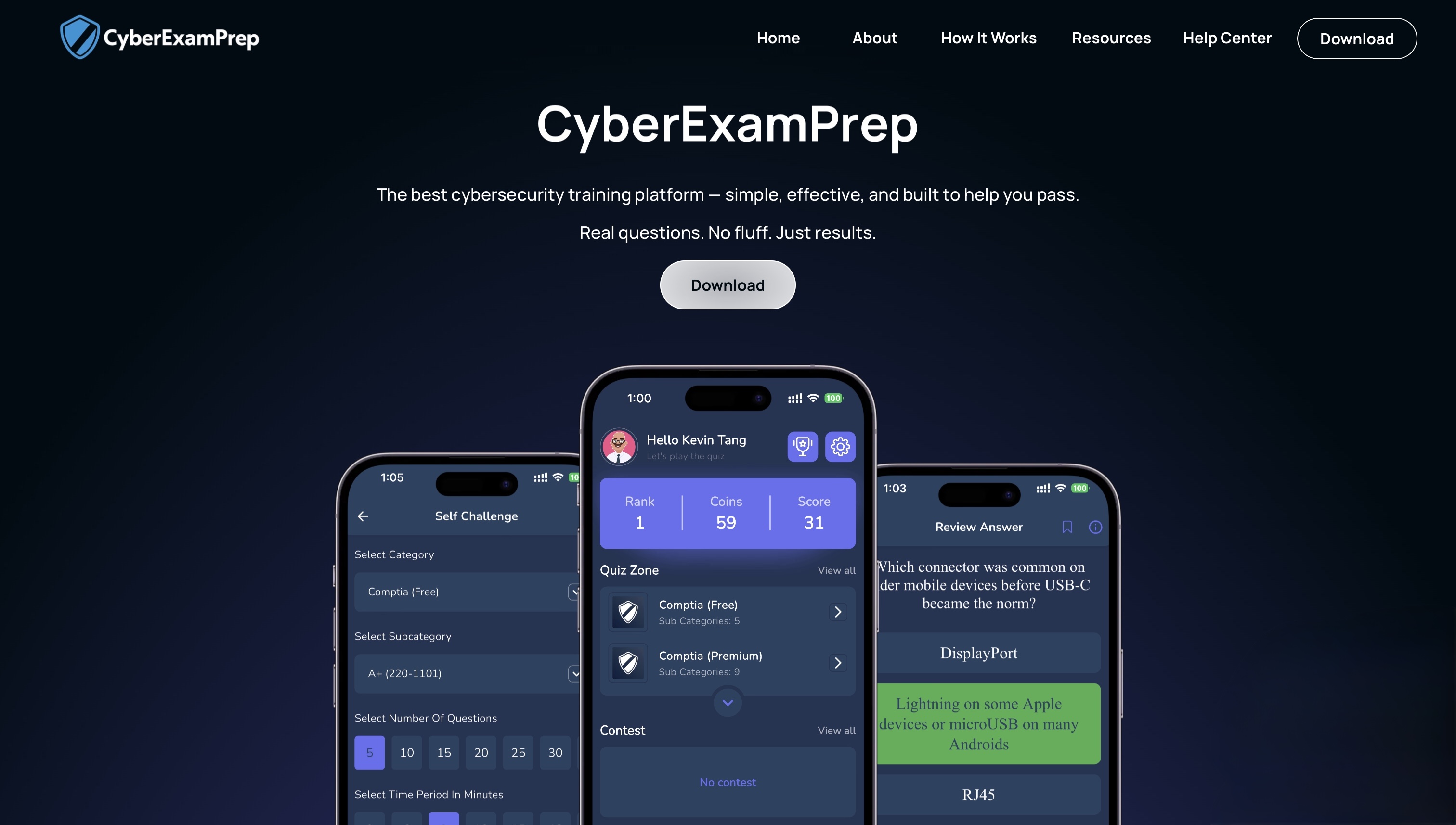 CyberExamPrep | The #1 Cybersecurity Exam Prep Platform