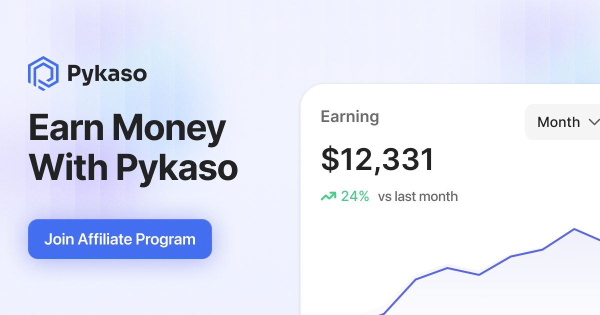 Pykaso | Earn 20% Affiliate Program