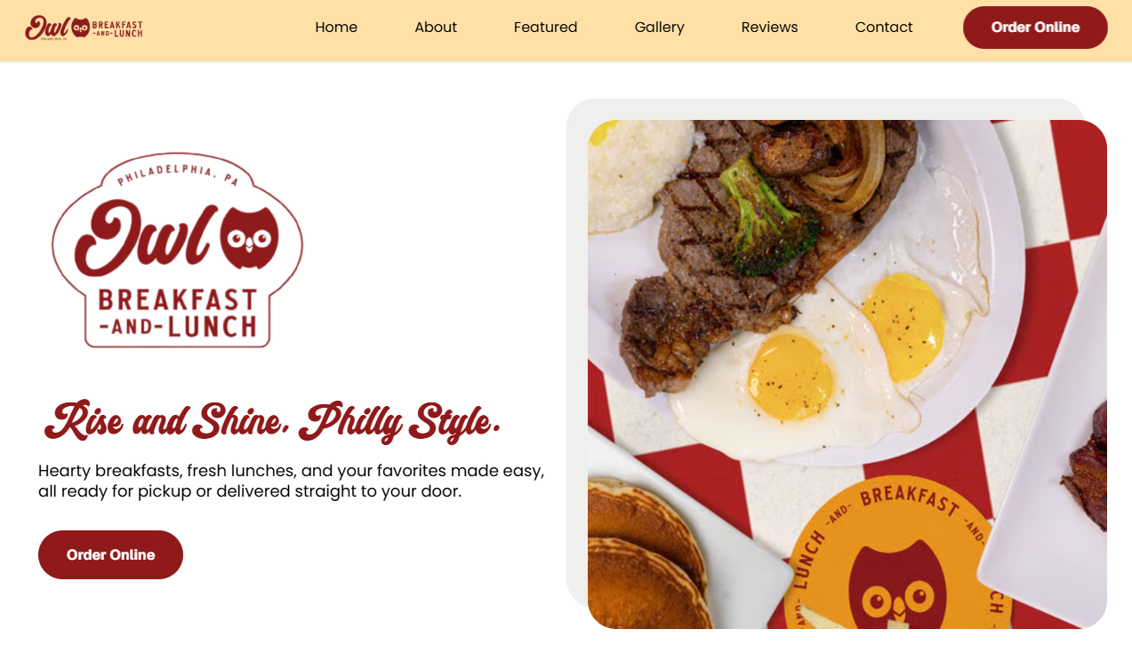 Owl Breakfast & Lunch - Our Passion, Your Crave