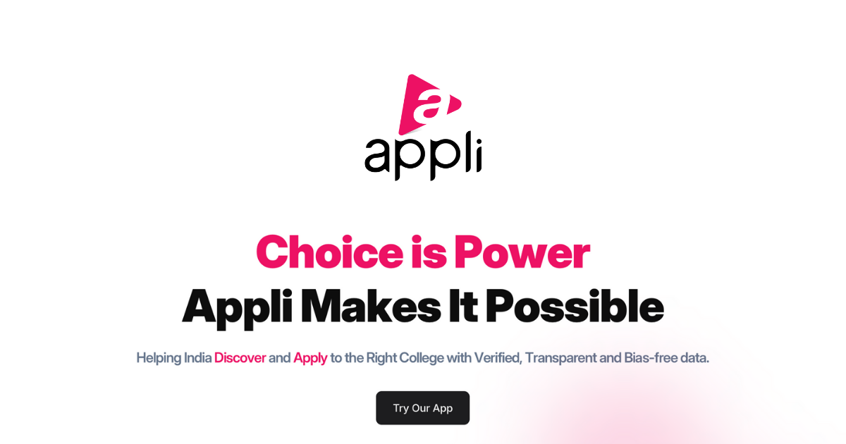 Appli - The College Applications App