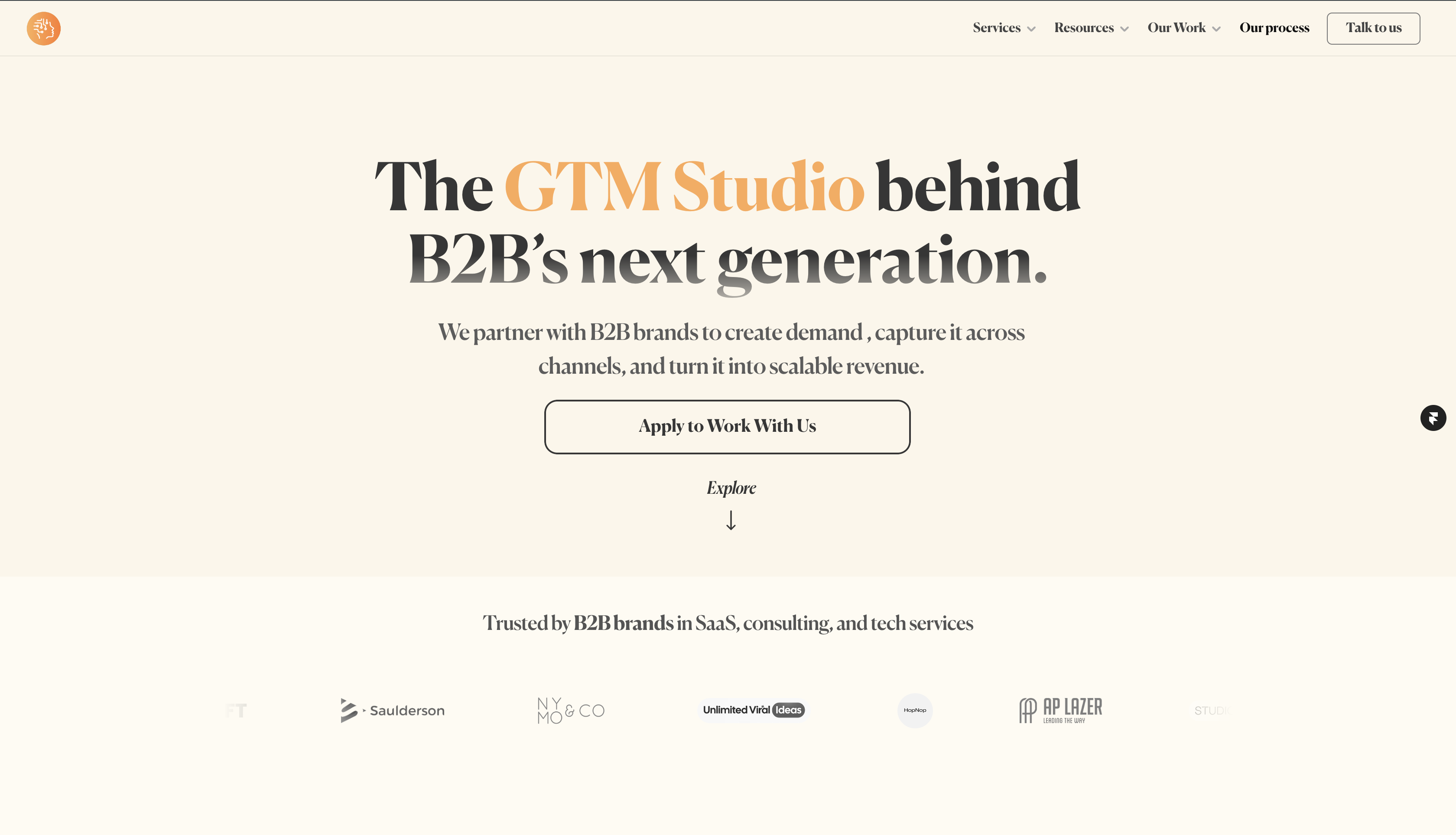 Advanced Client - B2B GTM Agency