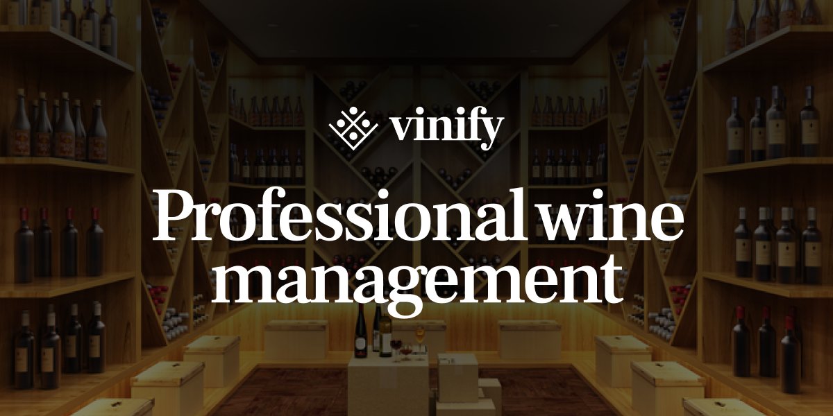 Vinify - Professional Wine Cellar Management