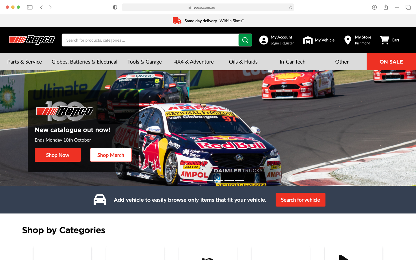 Driving Conversion for Repco - Nomat