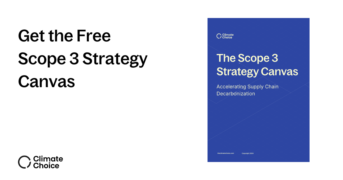 ClimateChoice - The Scope 3 Strategy Canvas