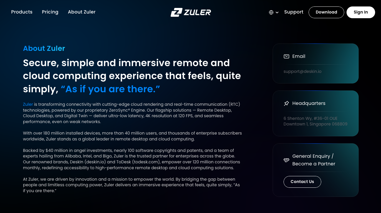 About DeskIn | Powering Remote Connectivity Worldwide