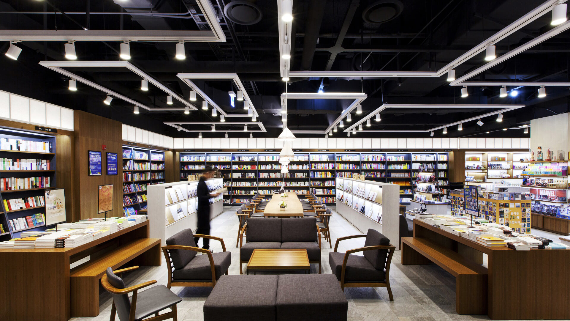 KYOBO BOOKS & HOTTRACKS 공간 전략 & 서비스 디자인 | Kyobo Spatial Design | SAM SEOUL