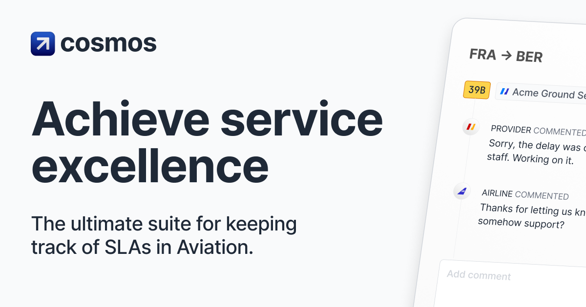 Cosmos – Turn Service Providers into Partners