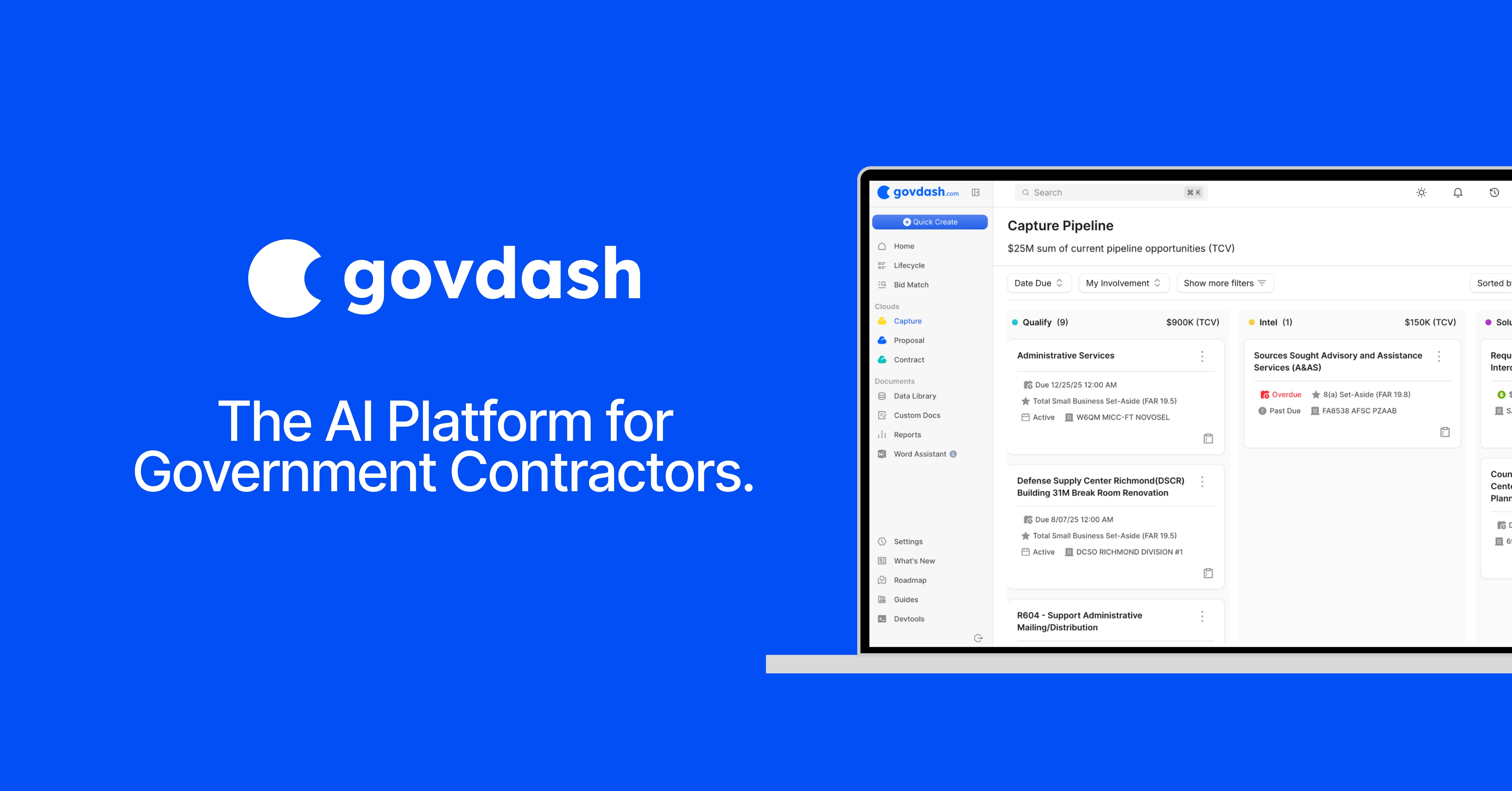 GovDash vs. Other GovCon Software: The Only End-to-End AI Platform for Government Contracting ...