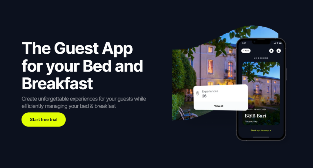 HolidayHero - The Guest App for Bed and Breakfasts