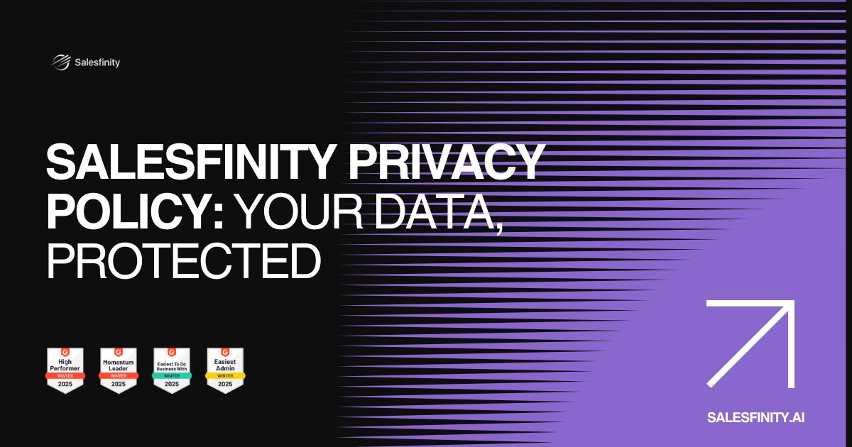 Salesfinity Privacy Policy