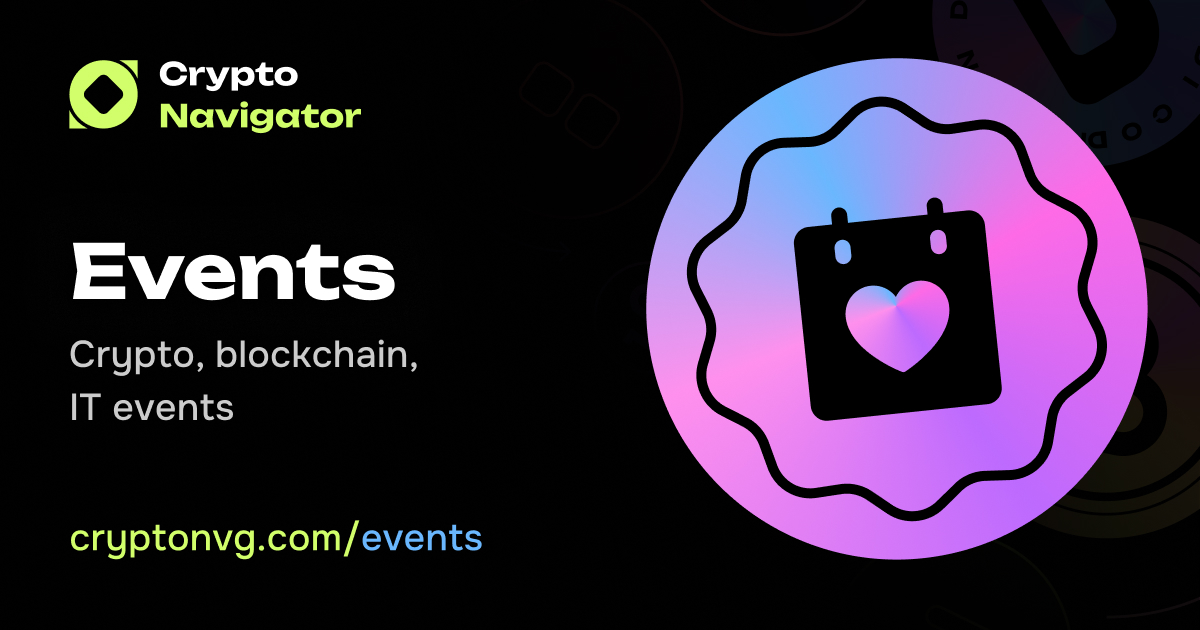 Crypto events, fintech and blockchain conferences - CryptoNVG.com
