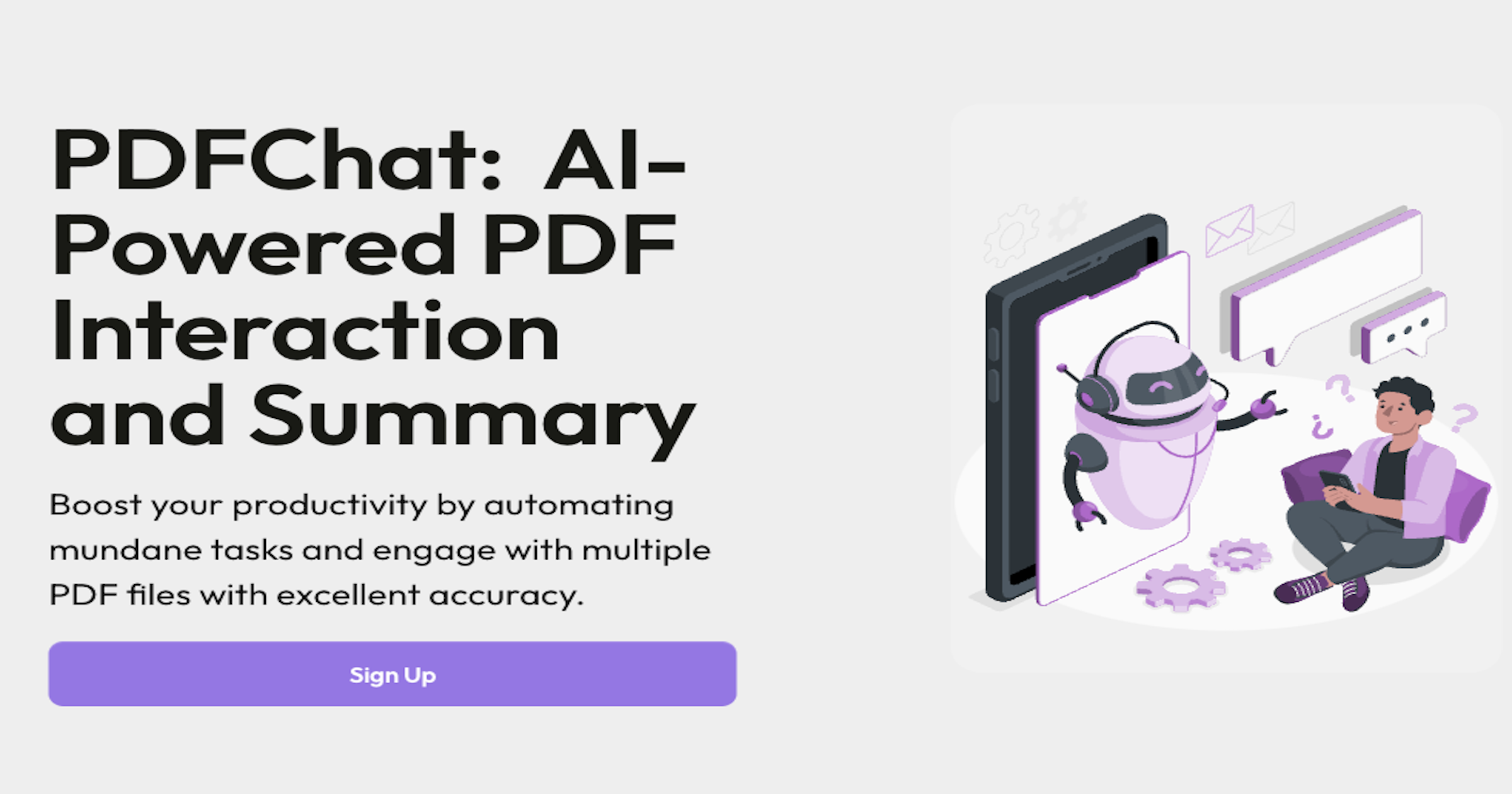 AI-Powered ChatPDF Interaction Tool | PDFChat by DataLeap