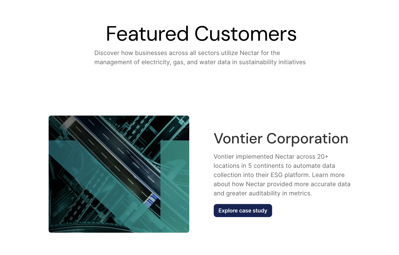 Nectar - Featured ESG and Corporate Sustainability Customers