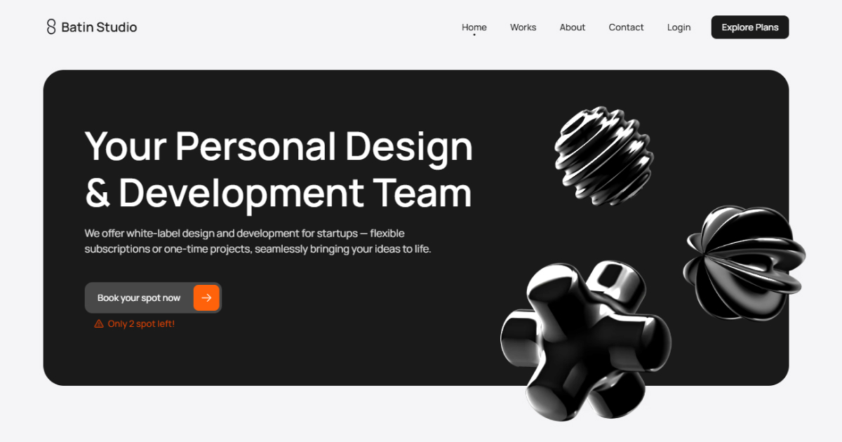 Batin Studio - Your Personal Design & Development Team