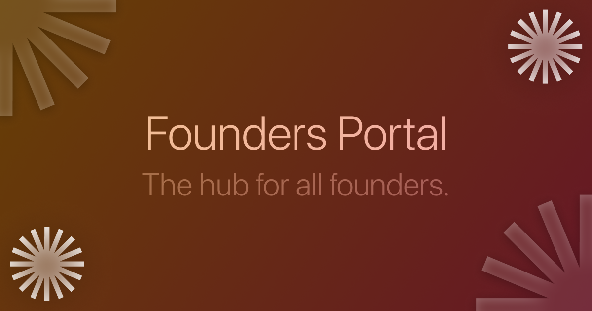 Founders Portal | The Founders Club