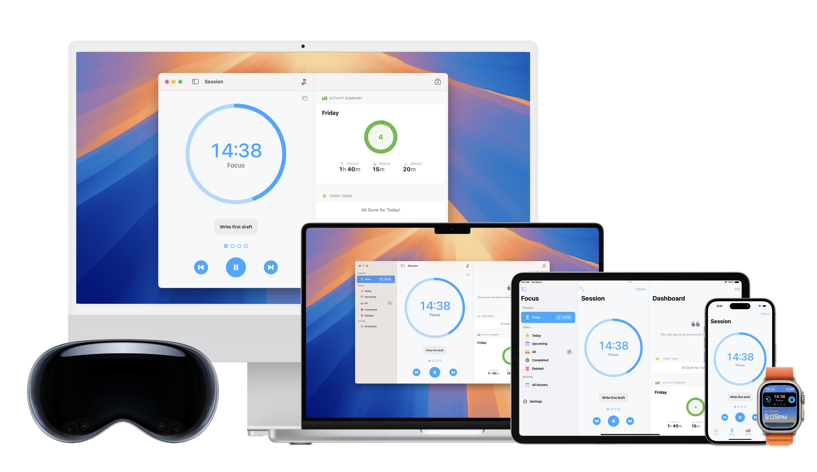 Focus - Productivity Timer App