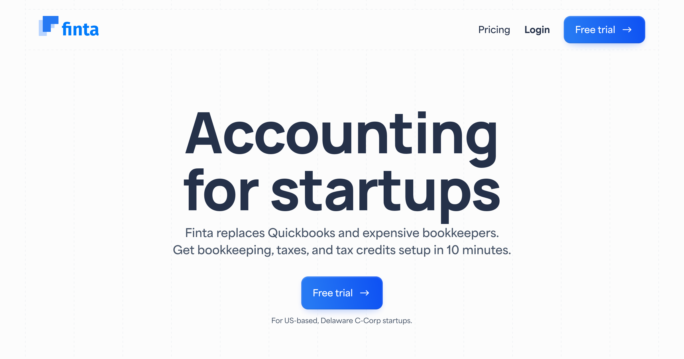 Finta: Accounting and Tax for Startups