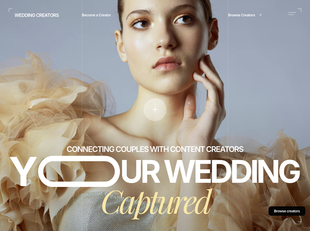 Wedding Creators | Wedding Content Creator Marketplace