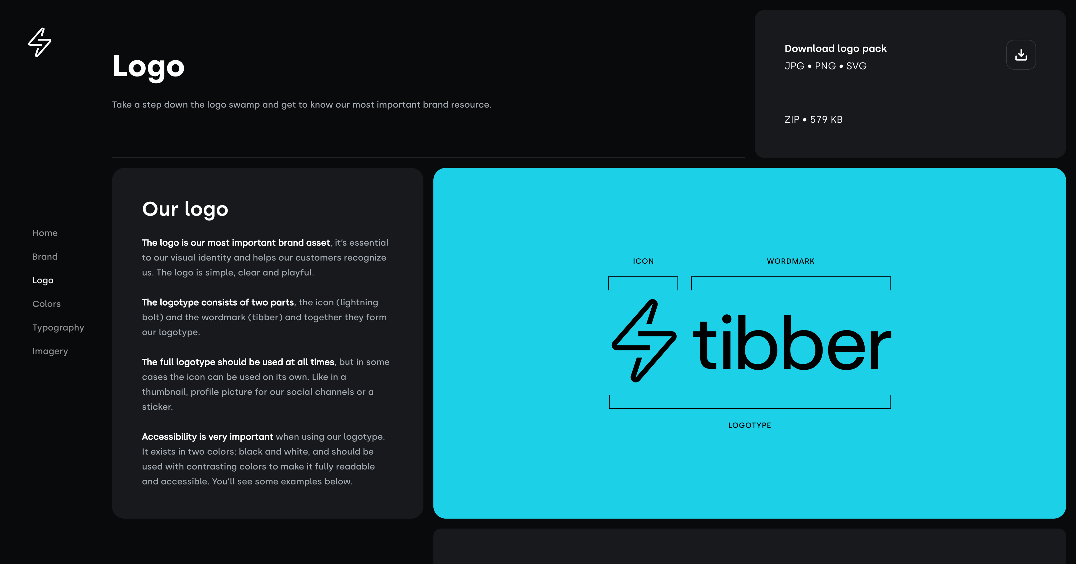 Tibber Brand Platform • The Logo