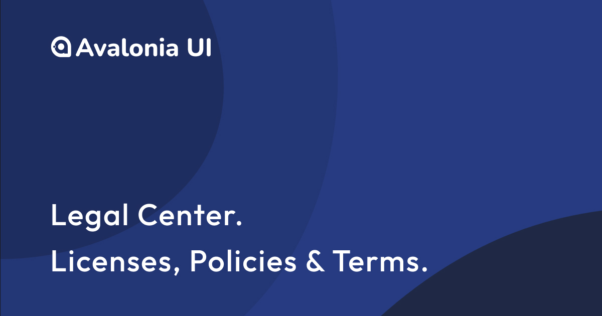 Avalonia UI Legal Centre