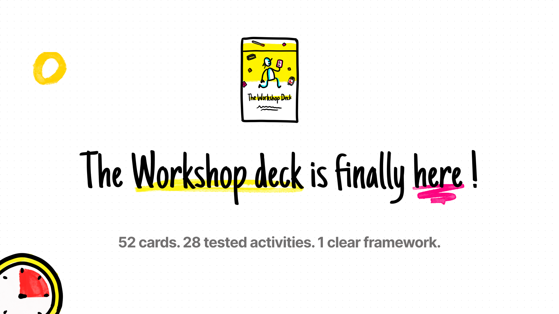 The Workshop Deck | Design better workshops, faster!