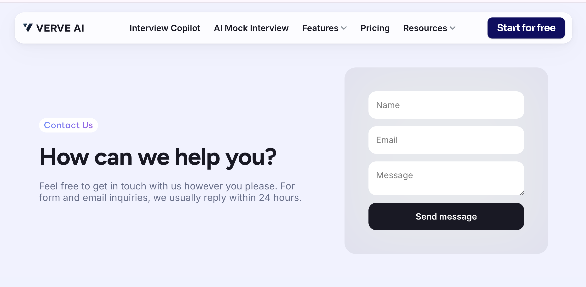 Contact Us | Best AI Interview Copilot