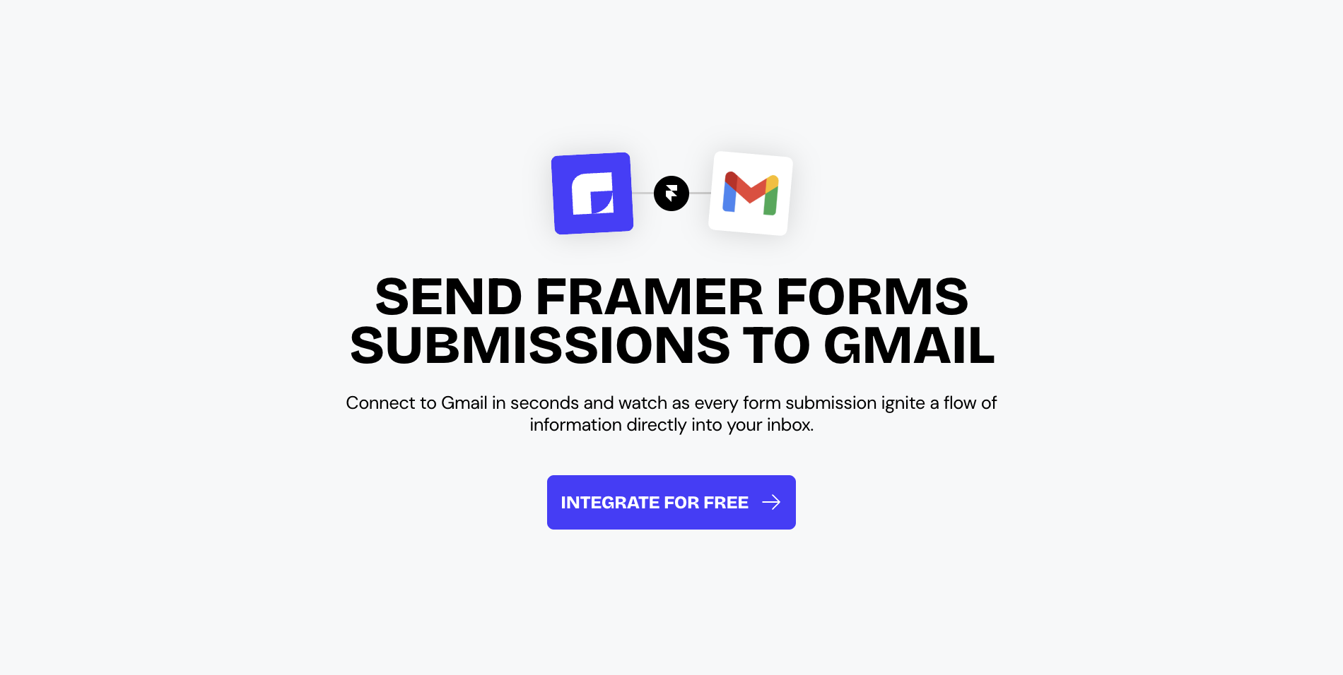 Gmail + Framer Forms | Integration