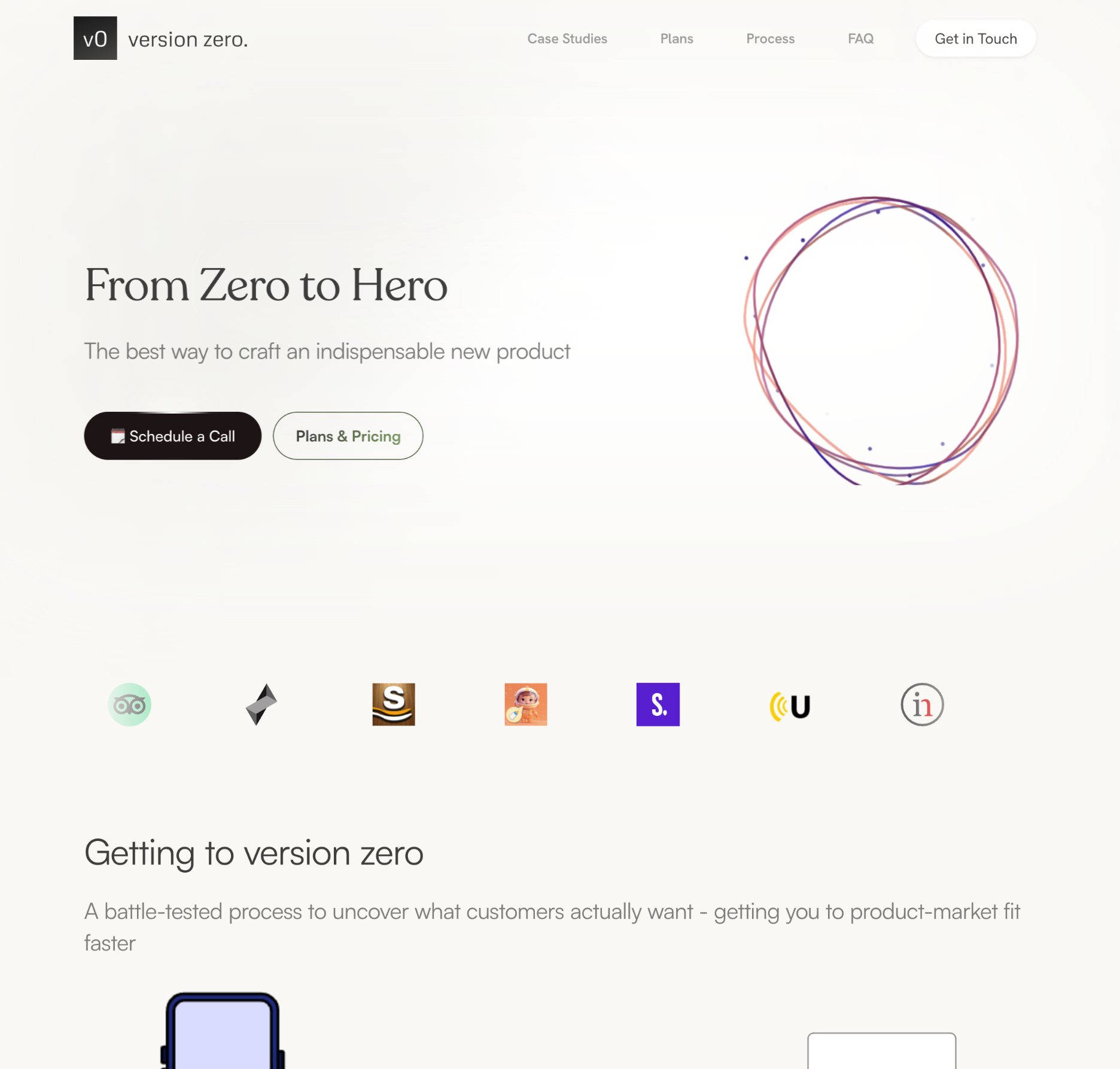 Version Zero - Product Consulting