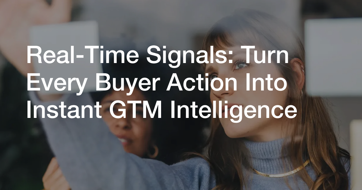 Real-Time Signals for GTM Teams | Leadspace