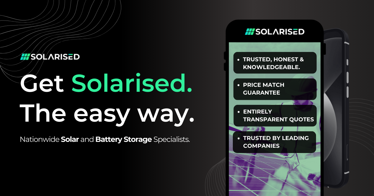 Solarised Ltd. | Your Trusted Solar Panel & Battery Storage Experts